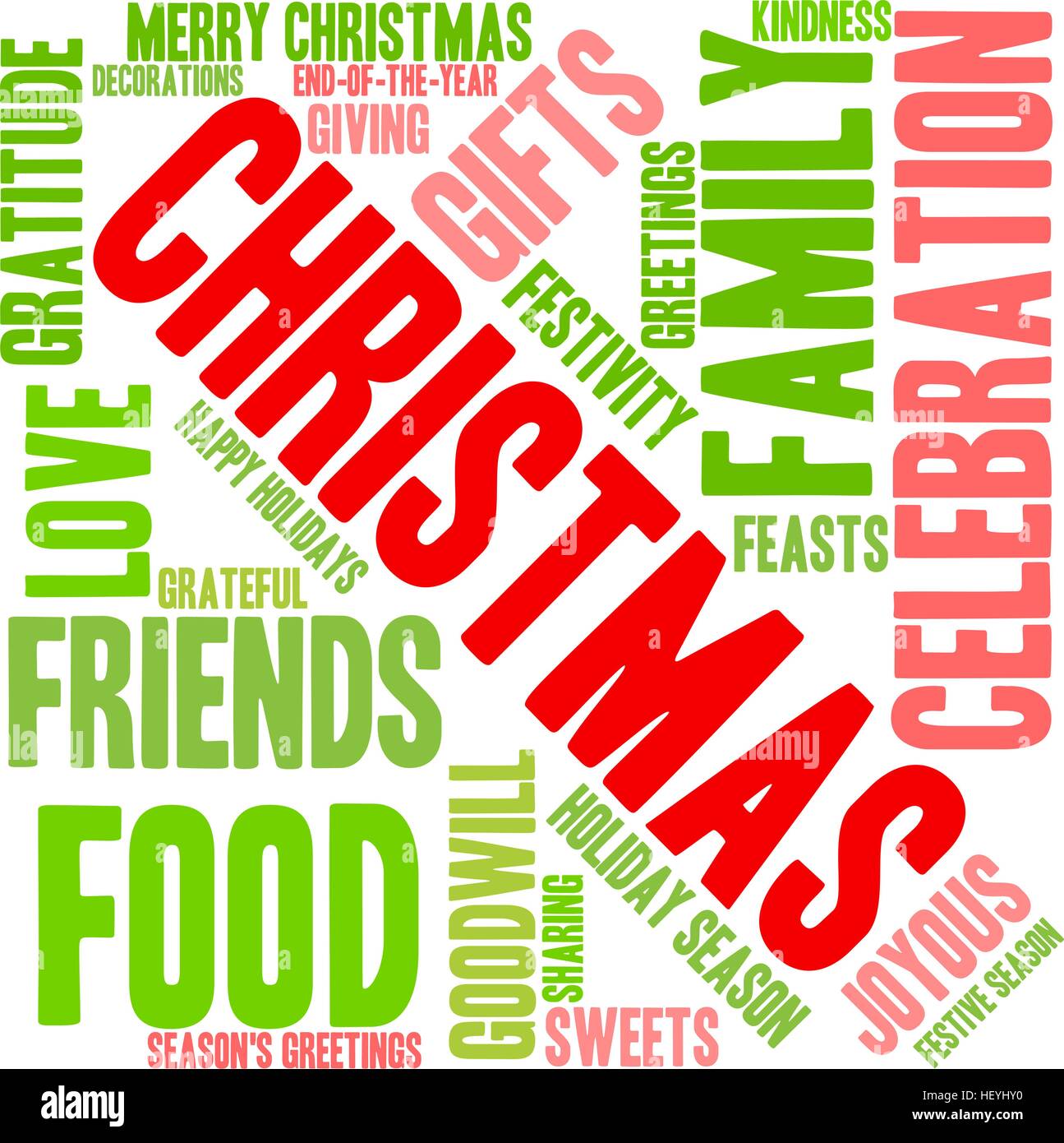 Sharing food christmas Stock Vector Images - Alamy