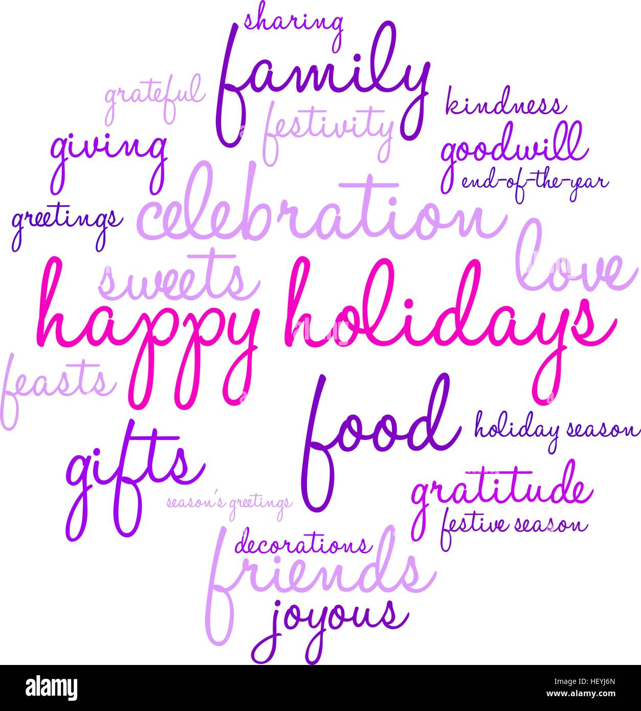 Happy word cloud on a white background Stock Vector Image & Art - Alamy