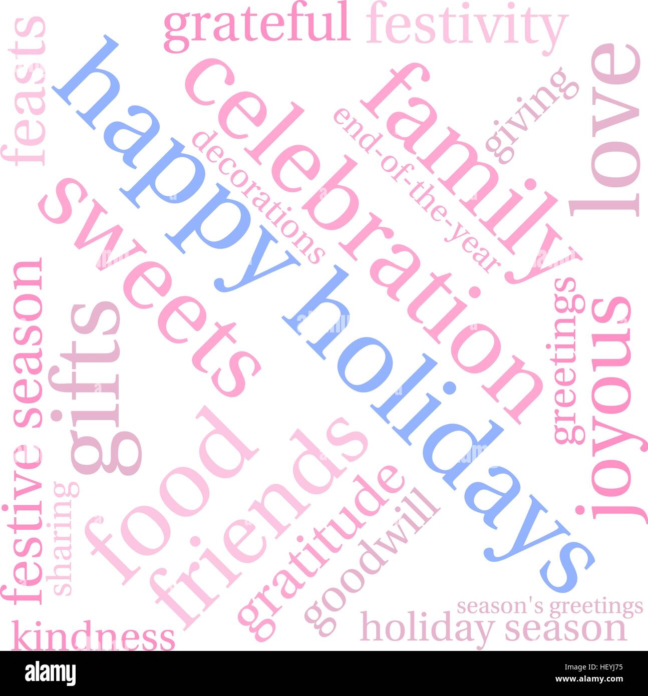 Happy word cloud on a white background Stock Vector Image & Art - Alamy