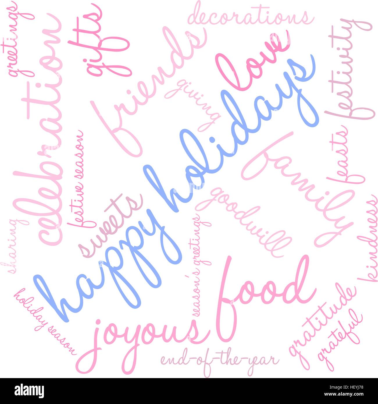 Happy word cloud on a white background Stock Vector Image & Art - Alamy