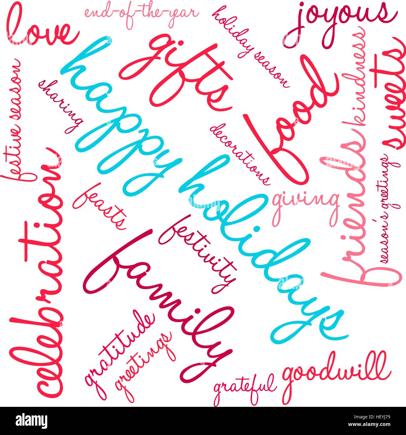 Happy word cloud on a white background Stock Vector Image & Art - Alamy