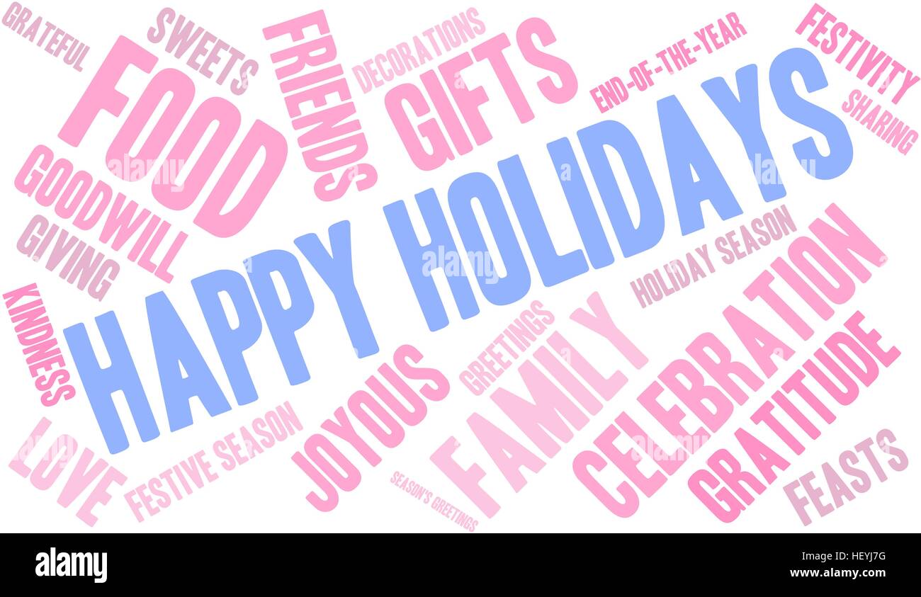 Happy word cloud on a white background Stock Vector Image & Art - Alamy