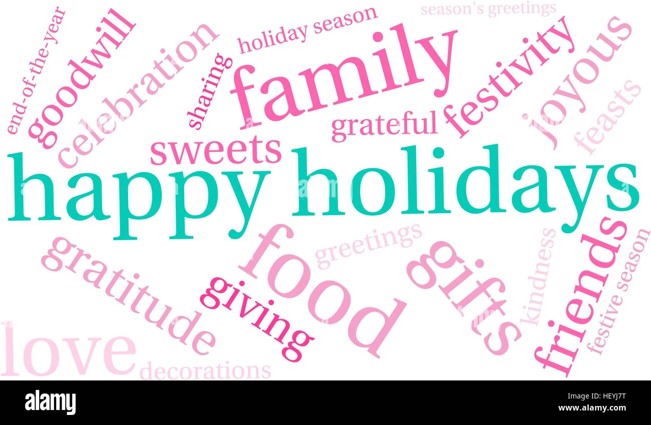 Happy word cloud on a white background Stock Vector Image & Art - Alamy