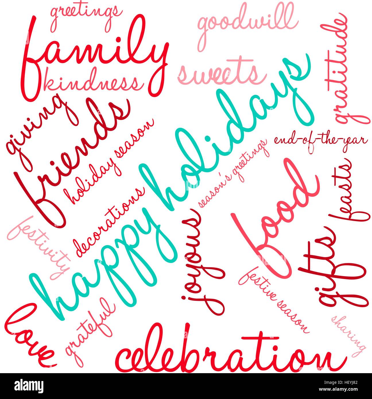 Happy word cloud on a white background Stock Vector Image & Art - Alamy