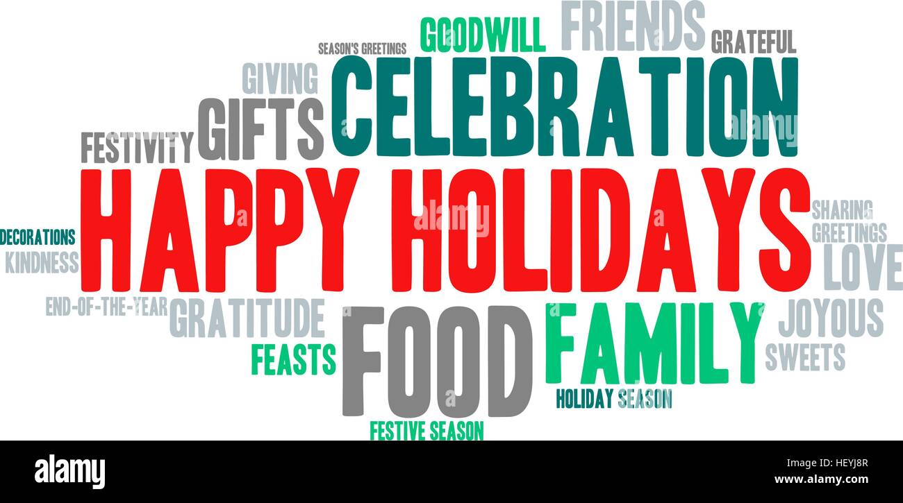 Happy word cloud on a white background Stock Vector Image & Art - Alamy