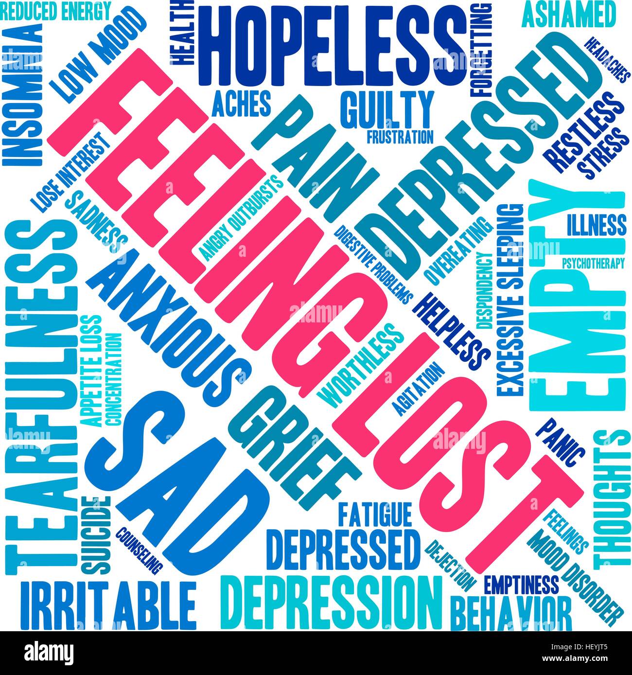 Feeling Lost word cloud on a white background Stock Vector Image & Art ...