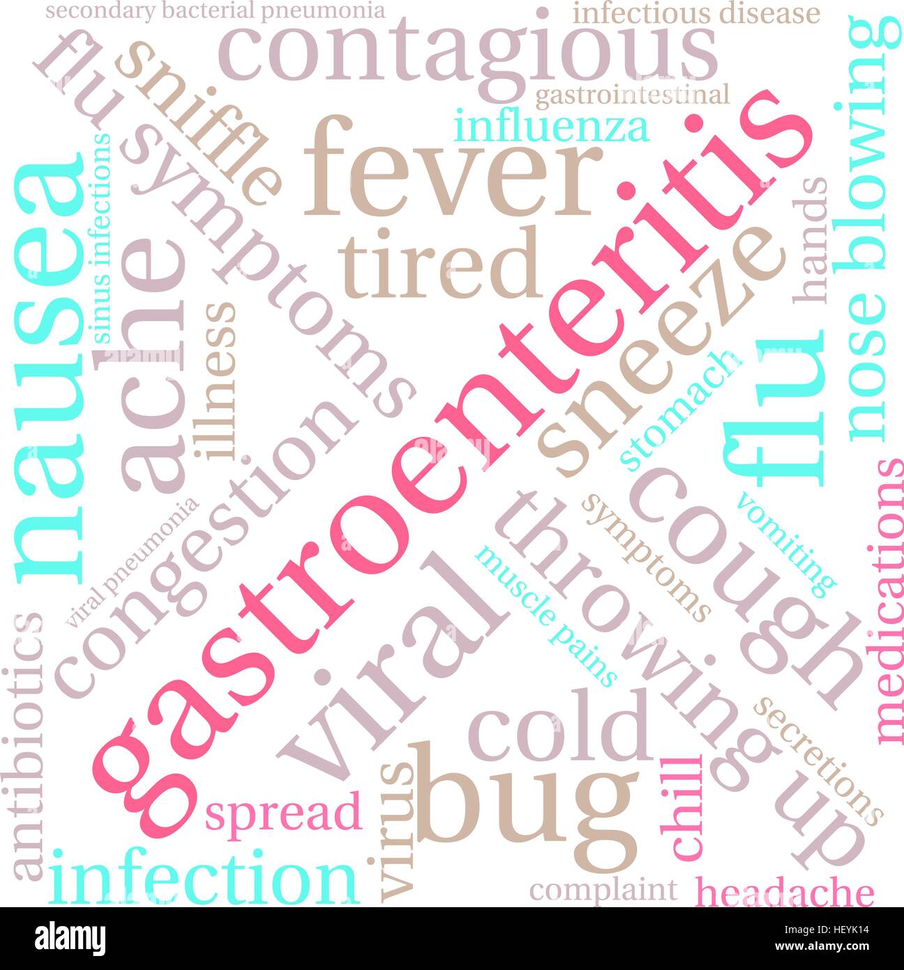 Gastroenteritis word cloud on a white background Stock Vector Image ...