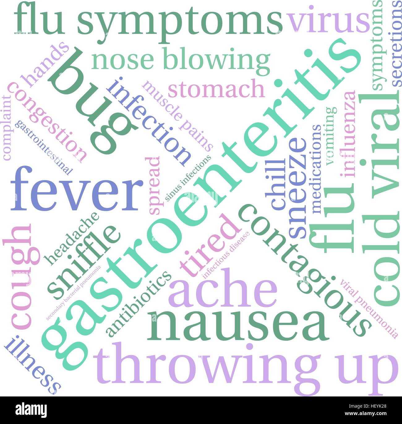 Gastroenteritis word cloud on a white background Stock Vector Image ...