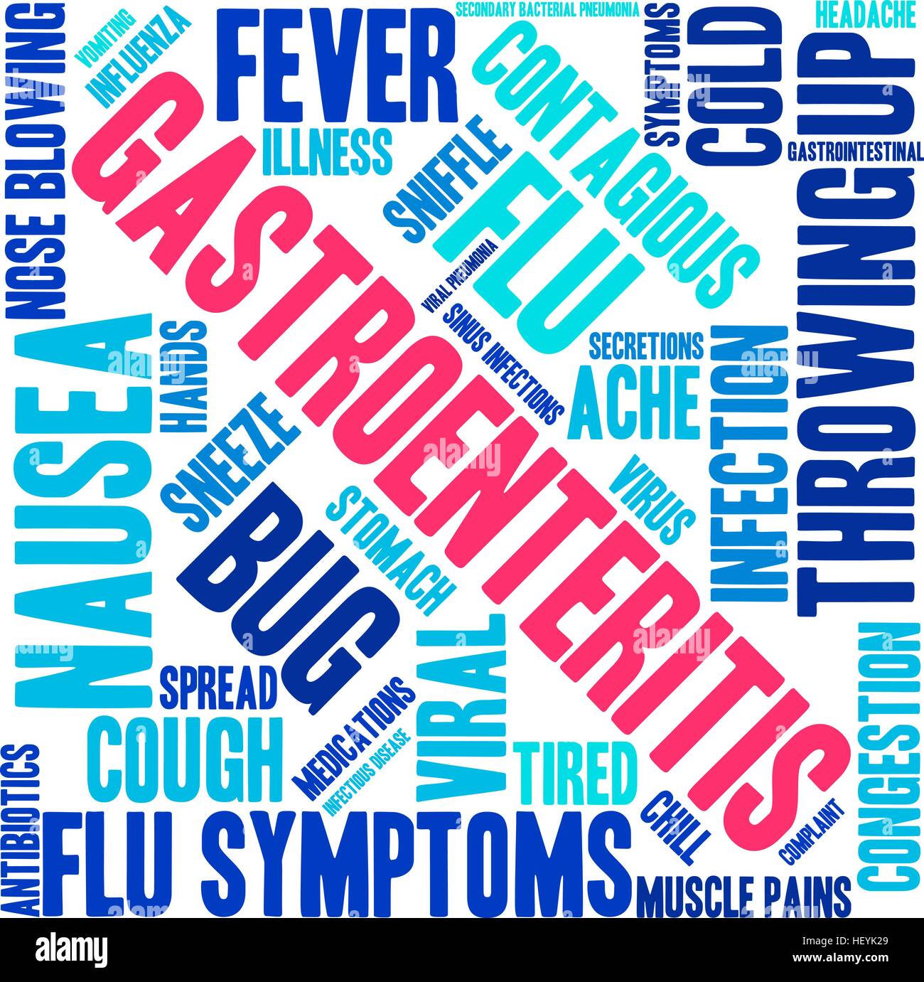 Gastroenteritis word cloud on a white background Stock Vector Image ...