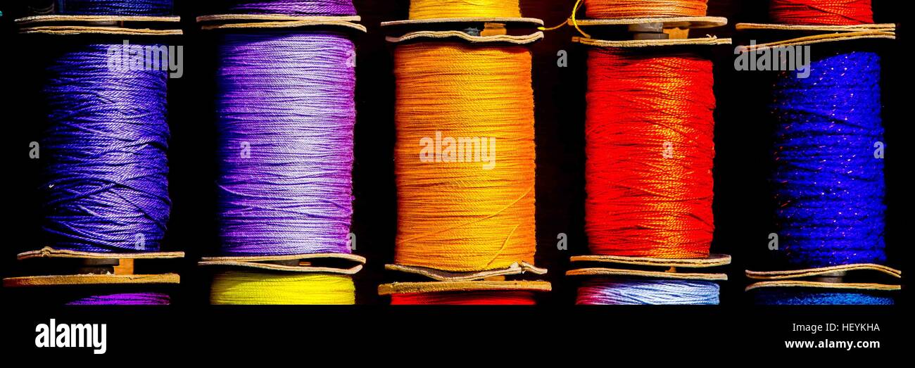 Cottons reels hi-res stock photography and images - Alamy