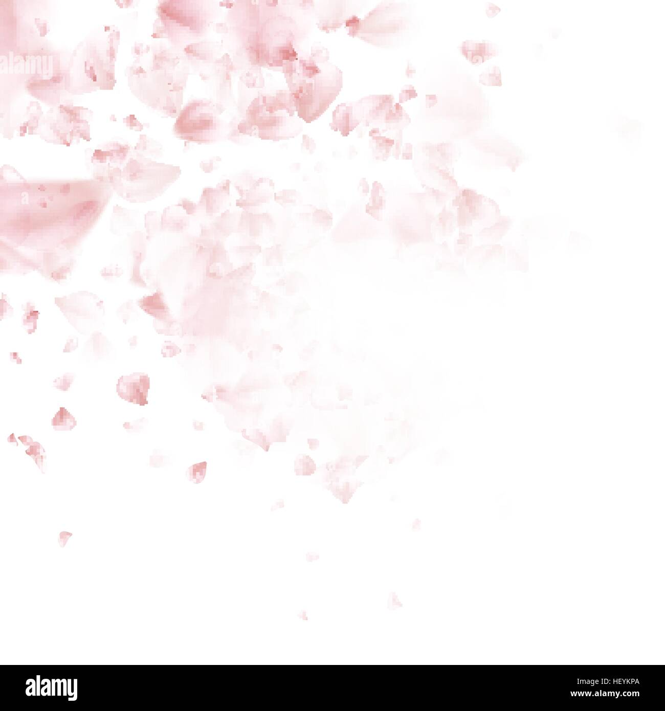 Beautiful sakura blossom Stock Vector Images - Alamy