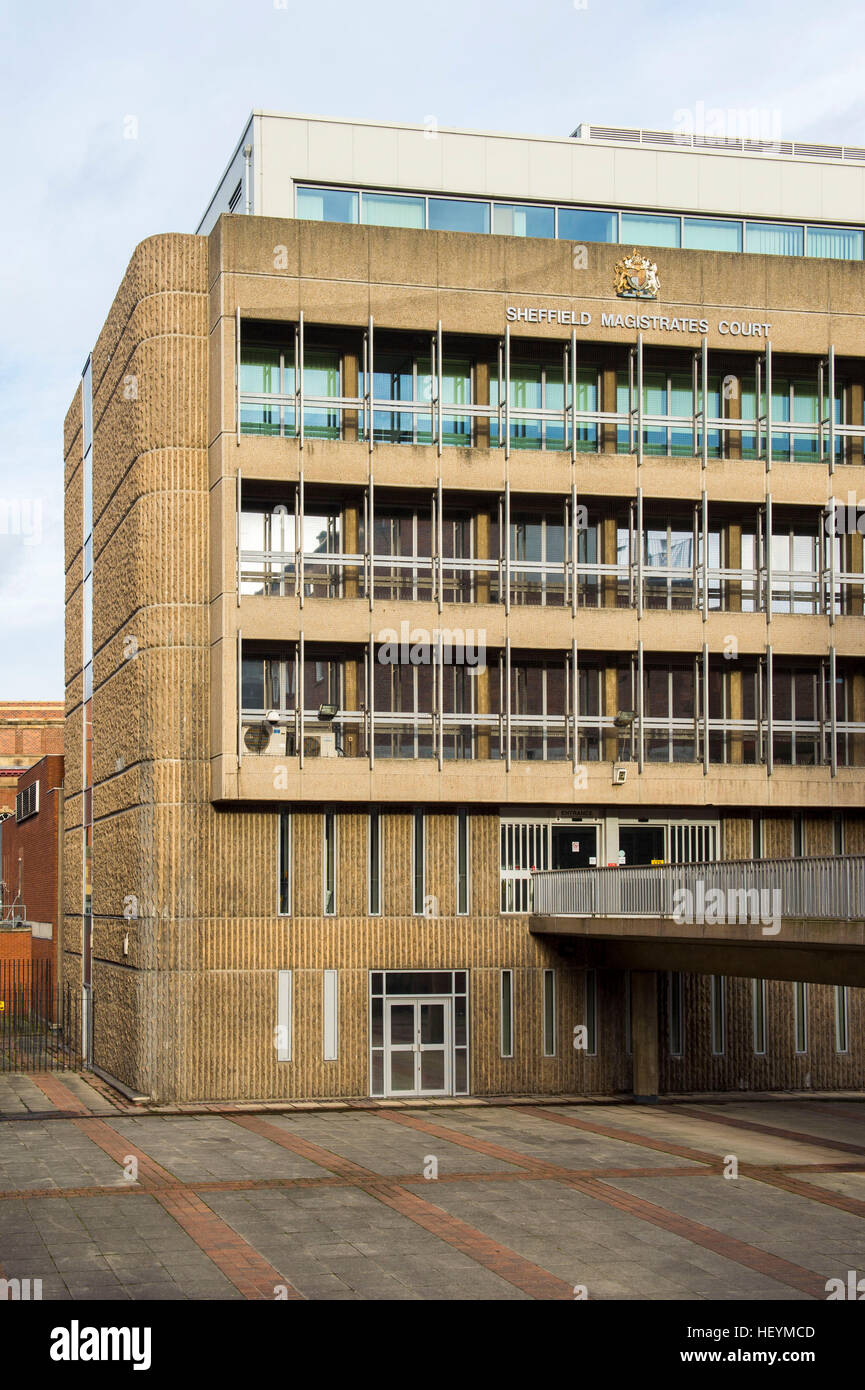 Sheffield Magistrates Court Stock Photo - Alamy