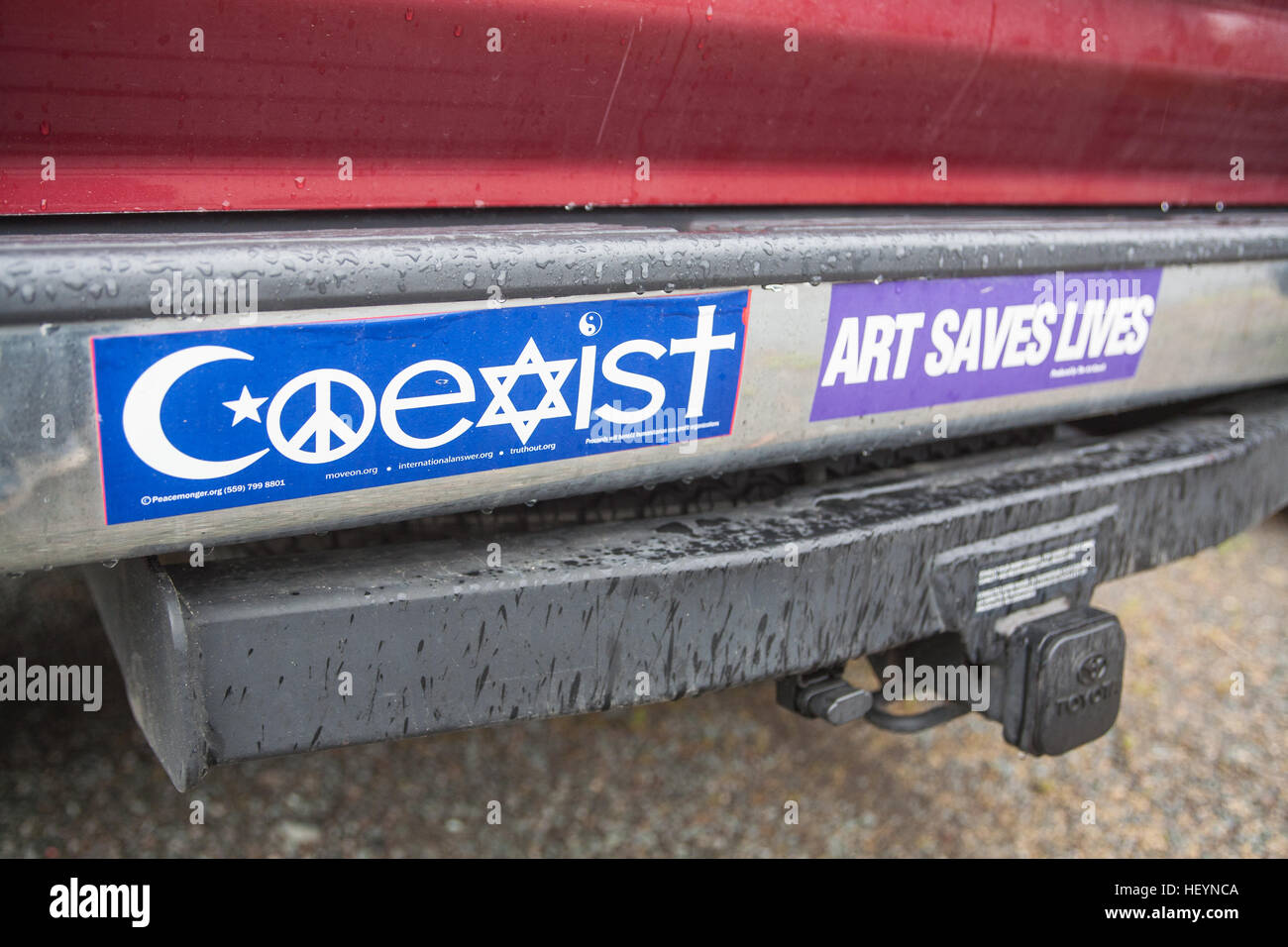 Multi,religious,car,sticker,art,coexist,religion,religious,Stinson ...