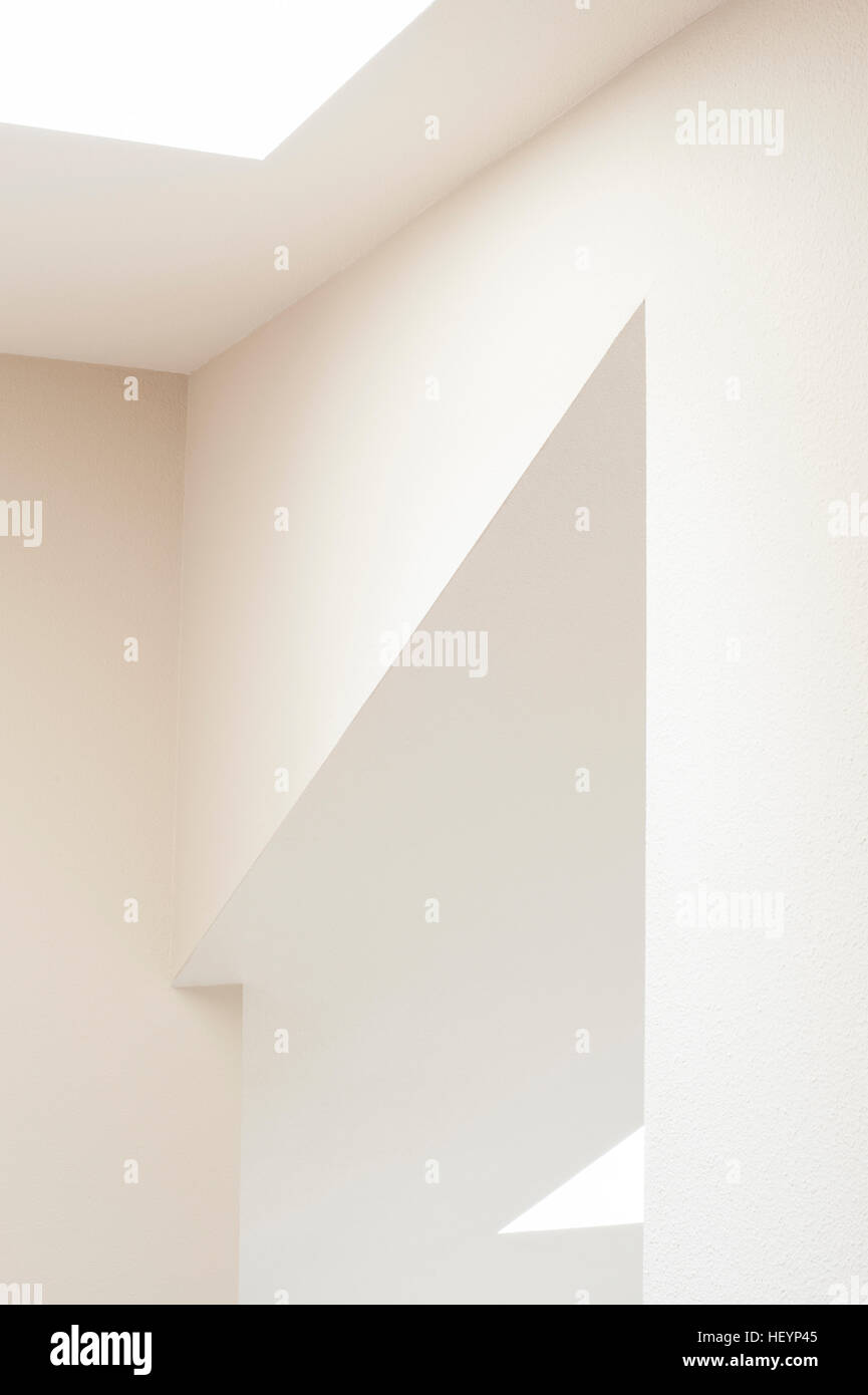 Interior design with images of simple shapes, patterns, walls, angles ...