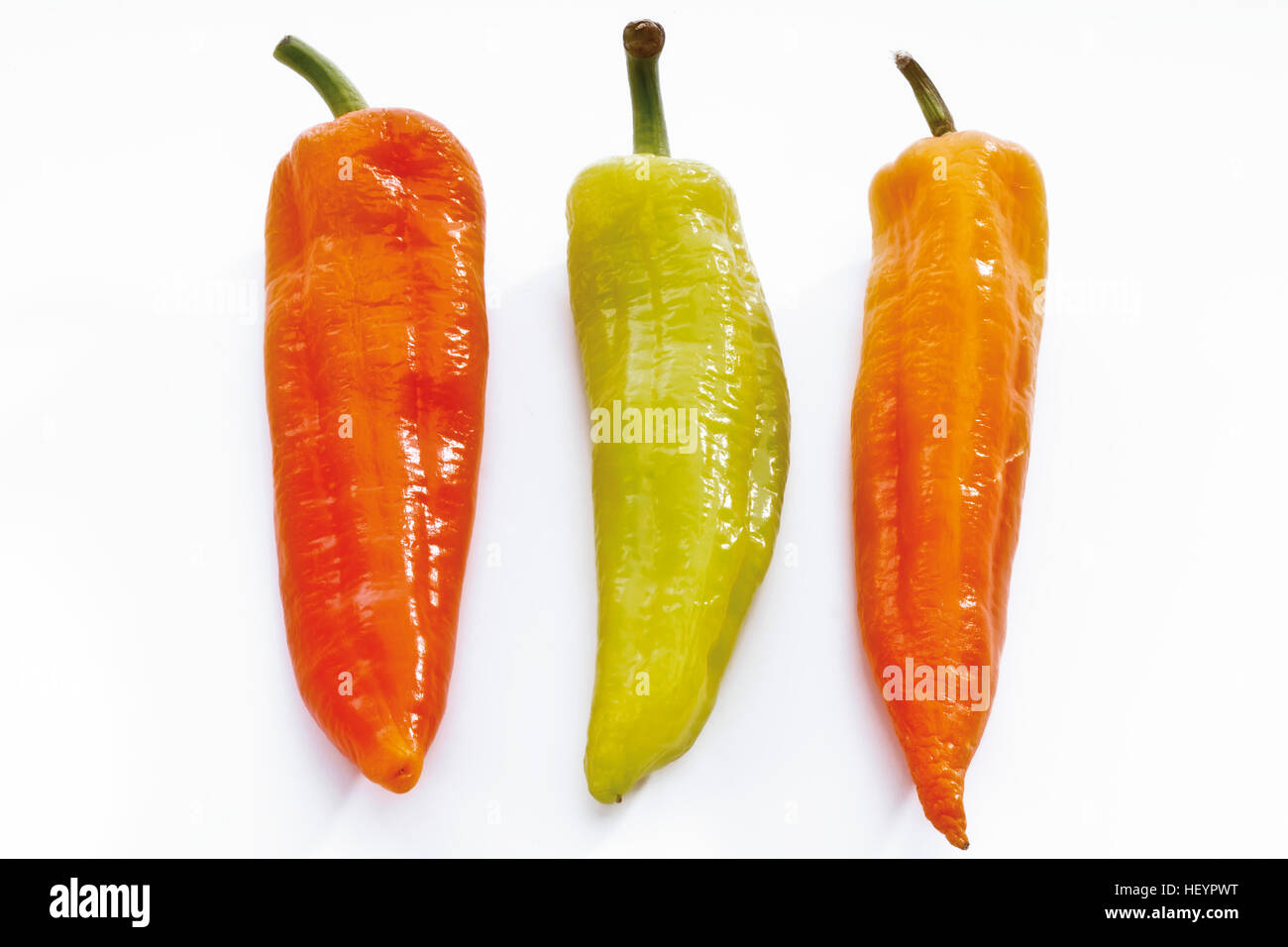 Three green chilis hi-res stock photography and images - Alamy