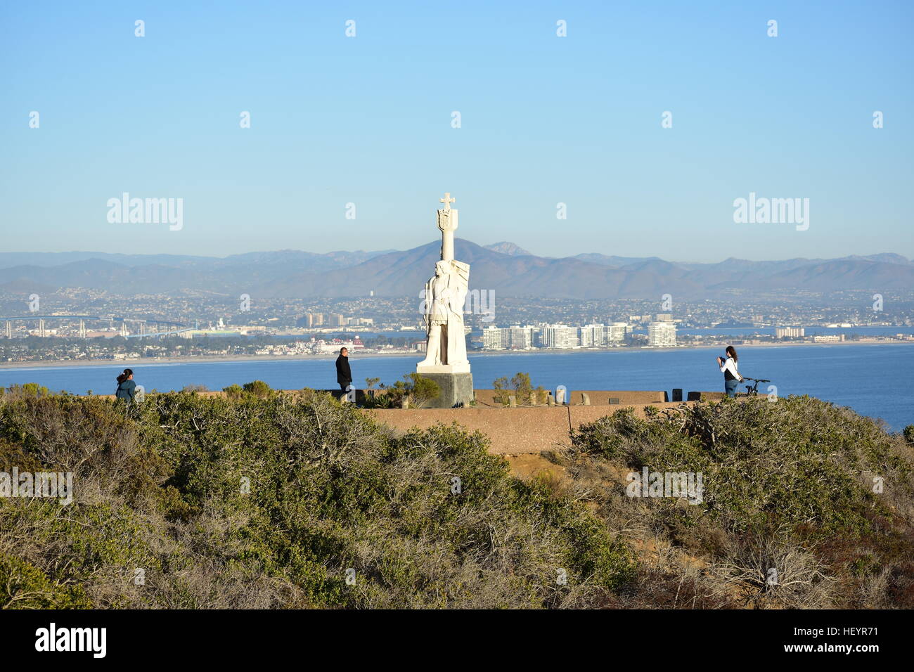 San Diego, California - USA - December 04, 2016: Point Loma Peninsula ...