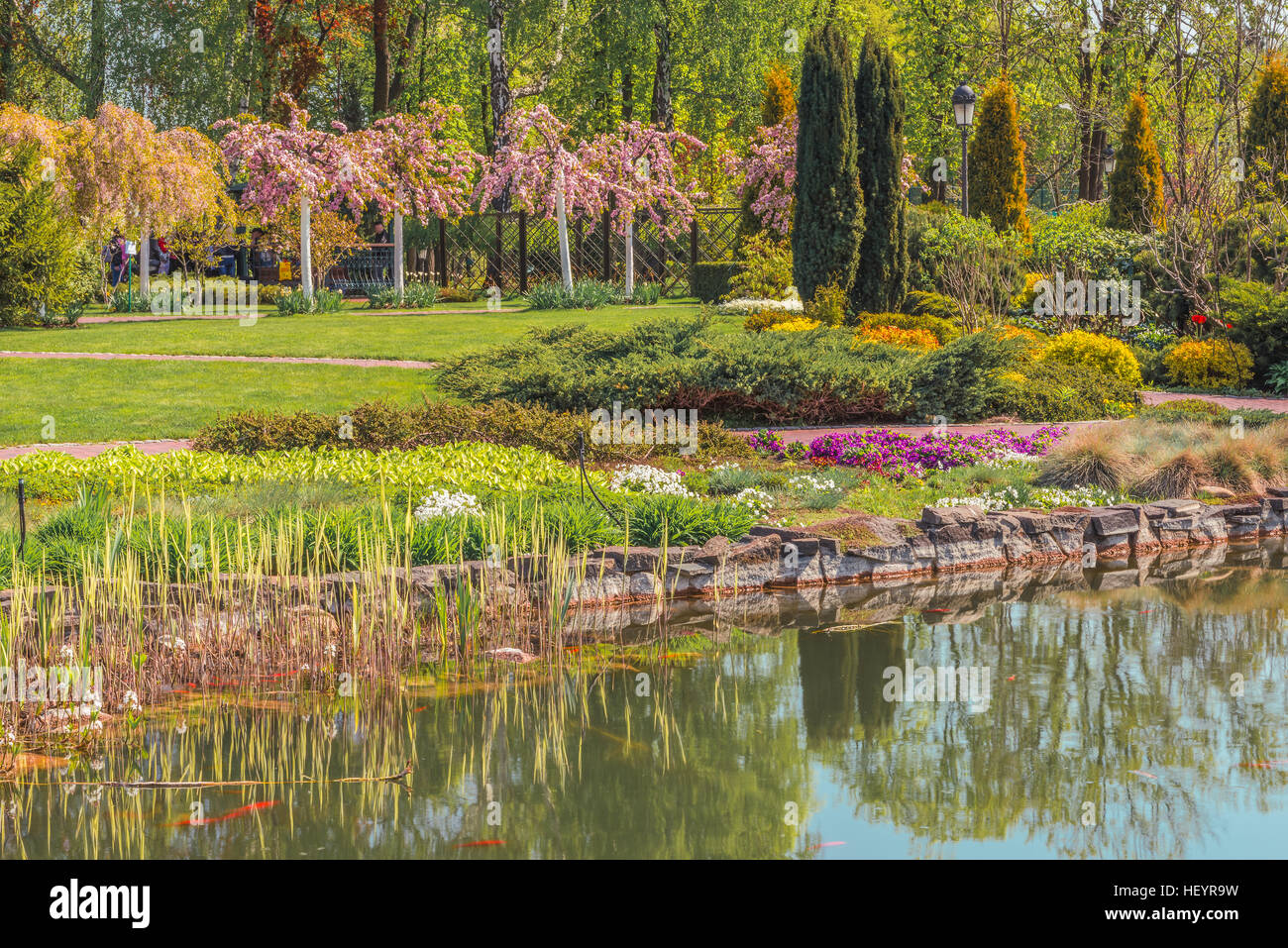 Fish lake park hi-res stock photography and images - Alamy