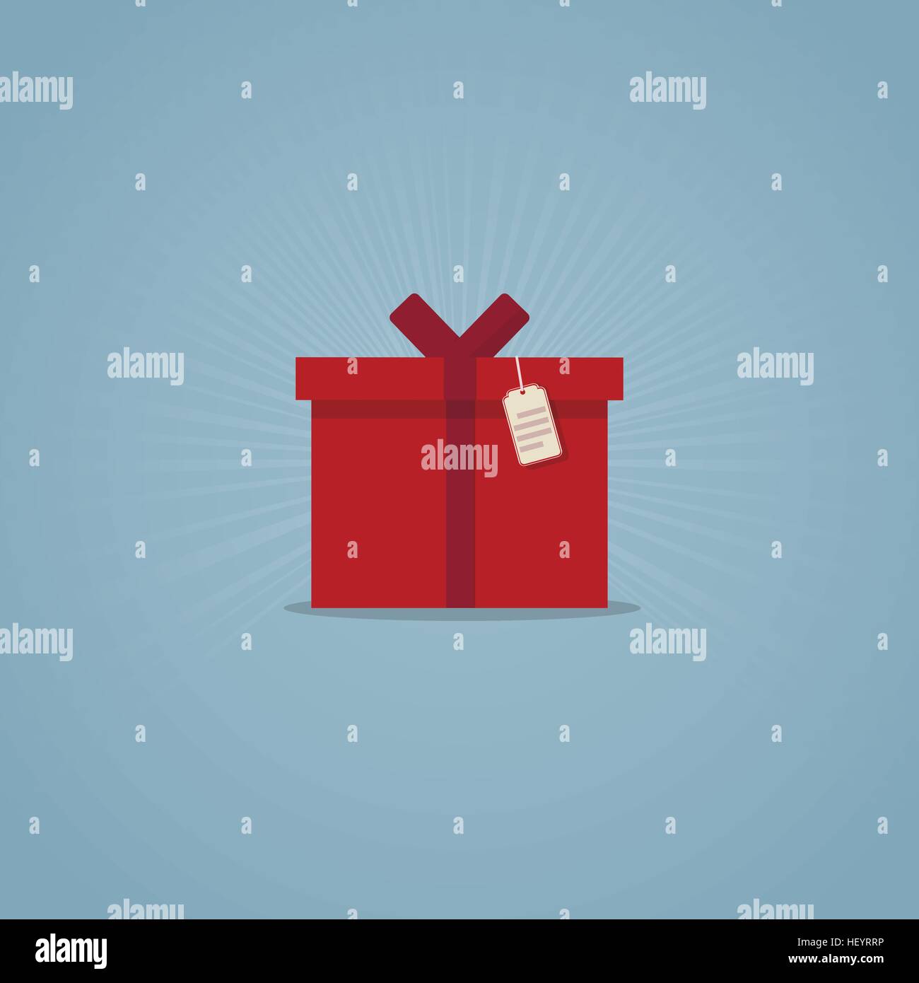 Red present label Stock Vector Images - Alamy