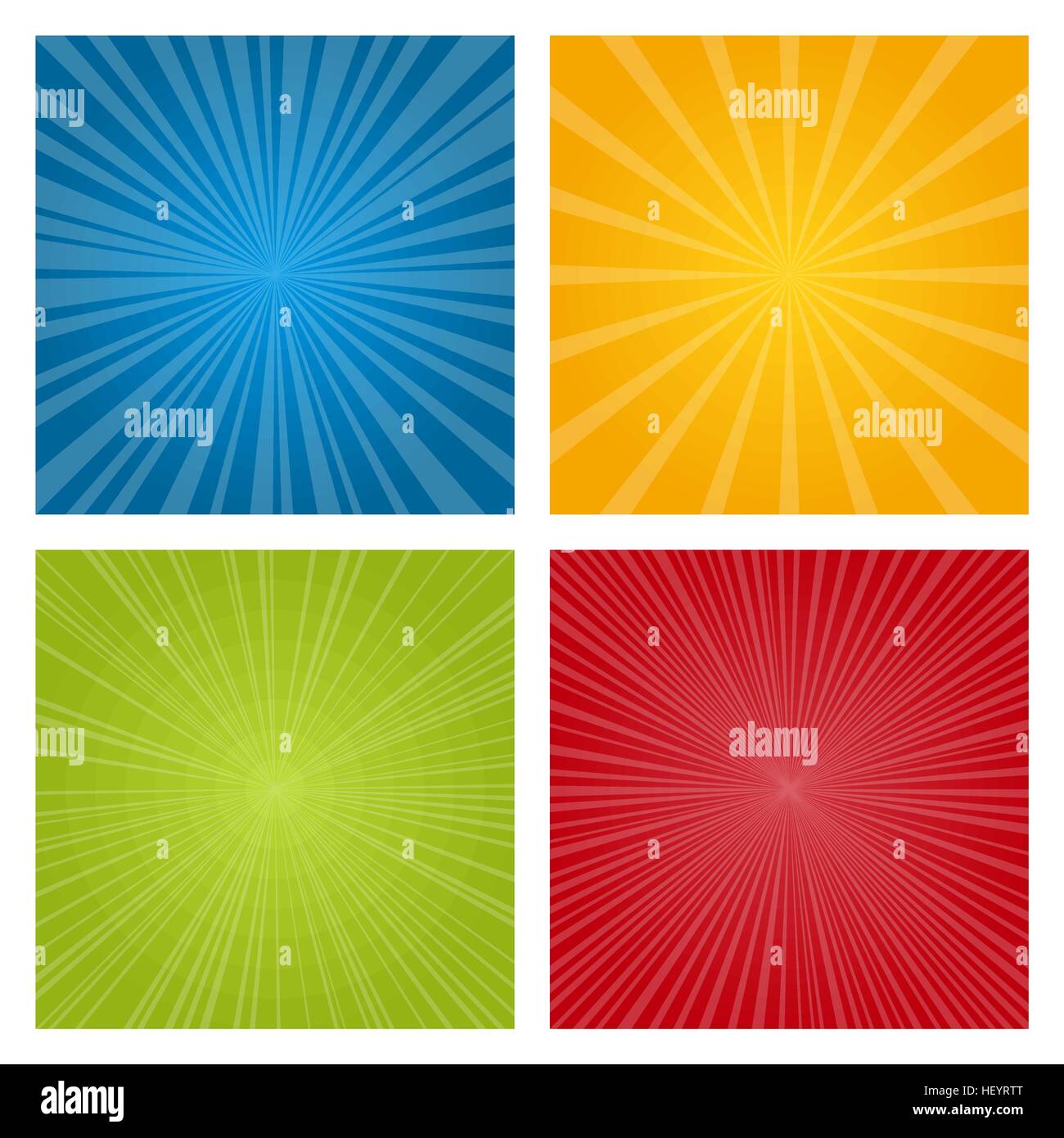 Set of retro sun light rays for design Stock Vector Image & Art - Alamy