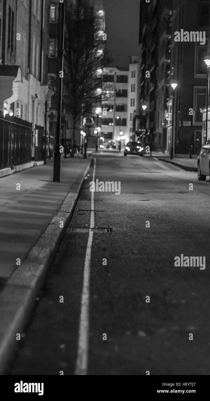 Shot of a random street while walking around London Stock Photo - Alamy