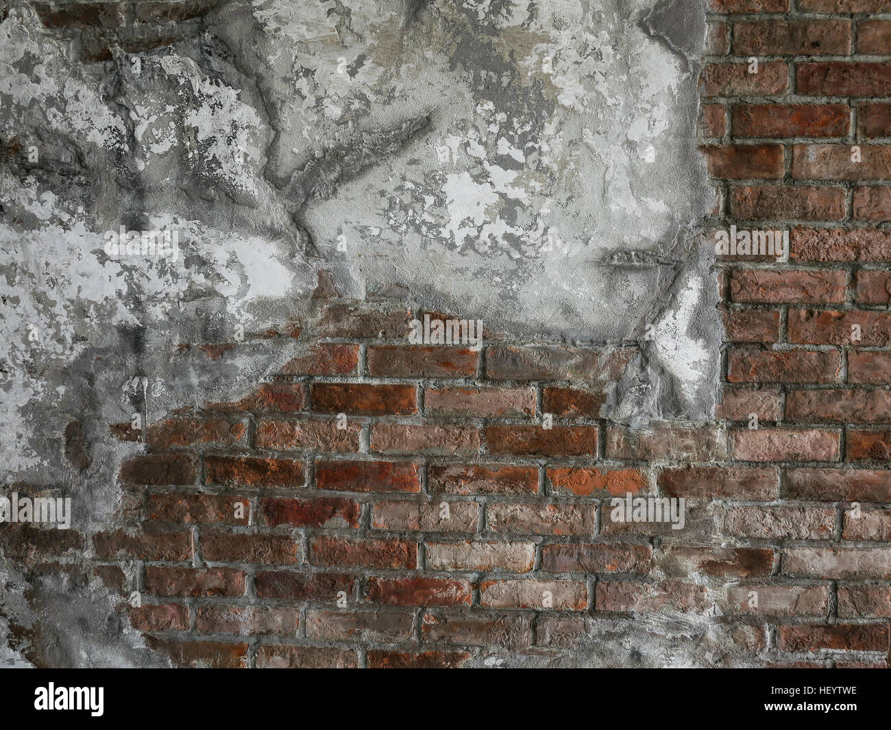 Pattern and background of Concrete And Brick Wall Stock Photo - Alamy