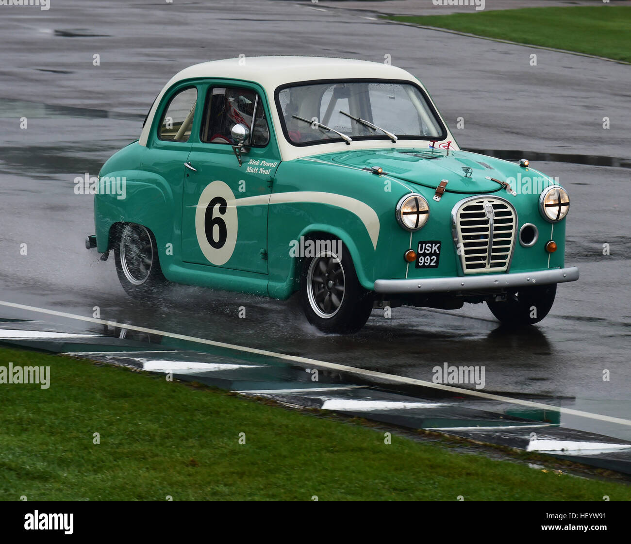 Matt Neal, Nick Powell, Austin A35, St Mary's Trophy, Goodwood Revival ...