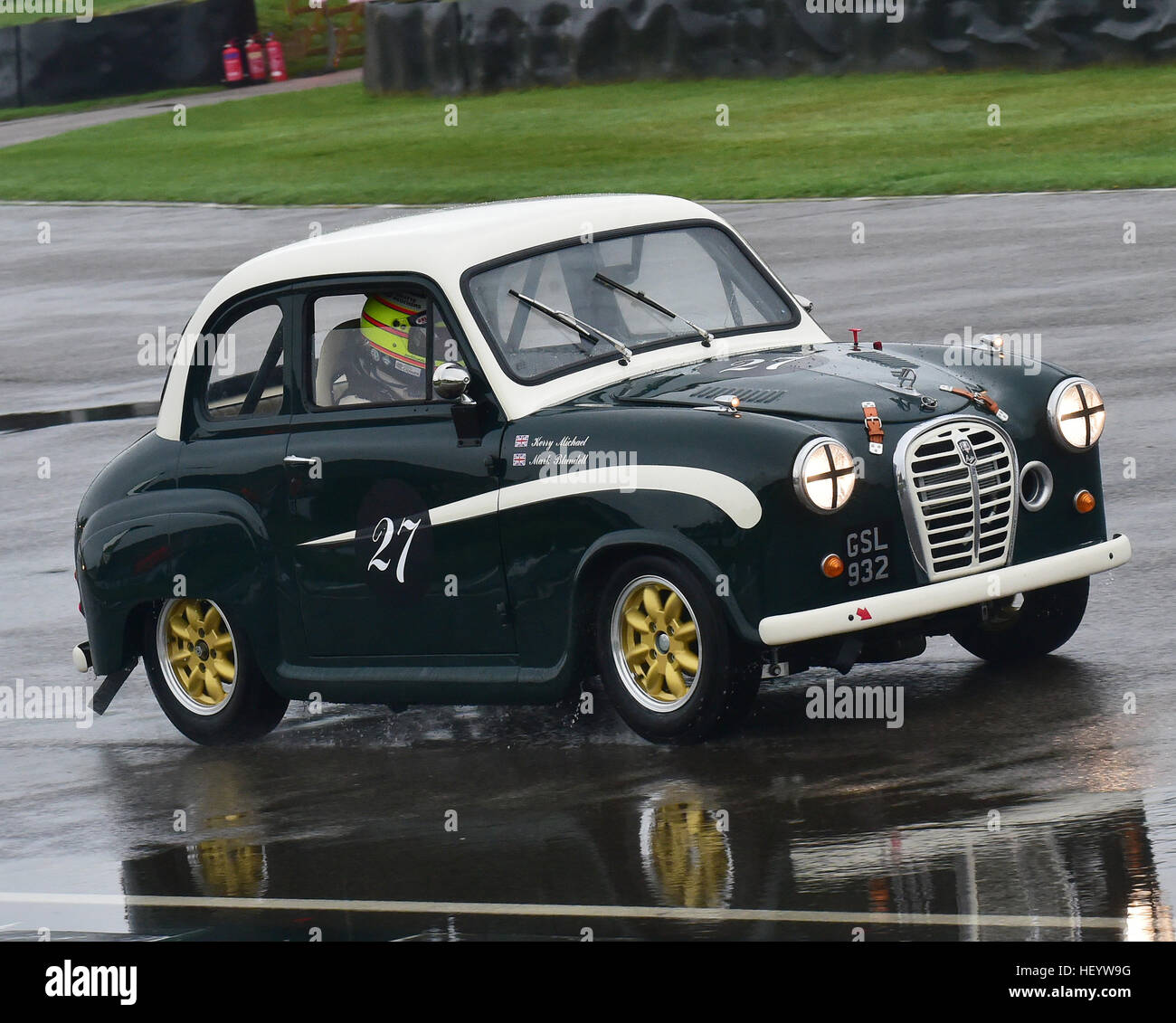 Kerry Michael, Mark Blundell, Austin A35, St Mary's Trophy, Goodwood ...