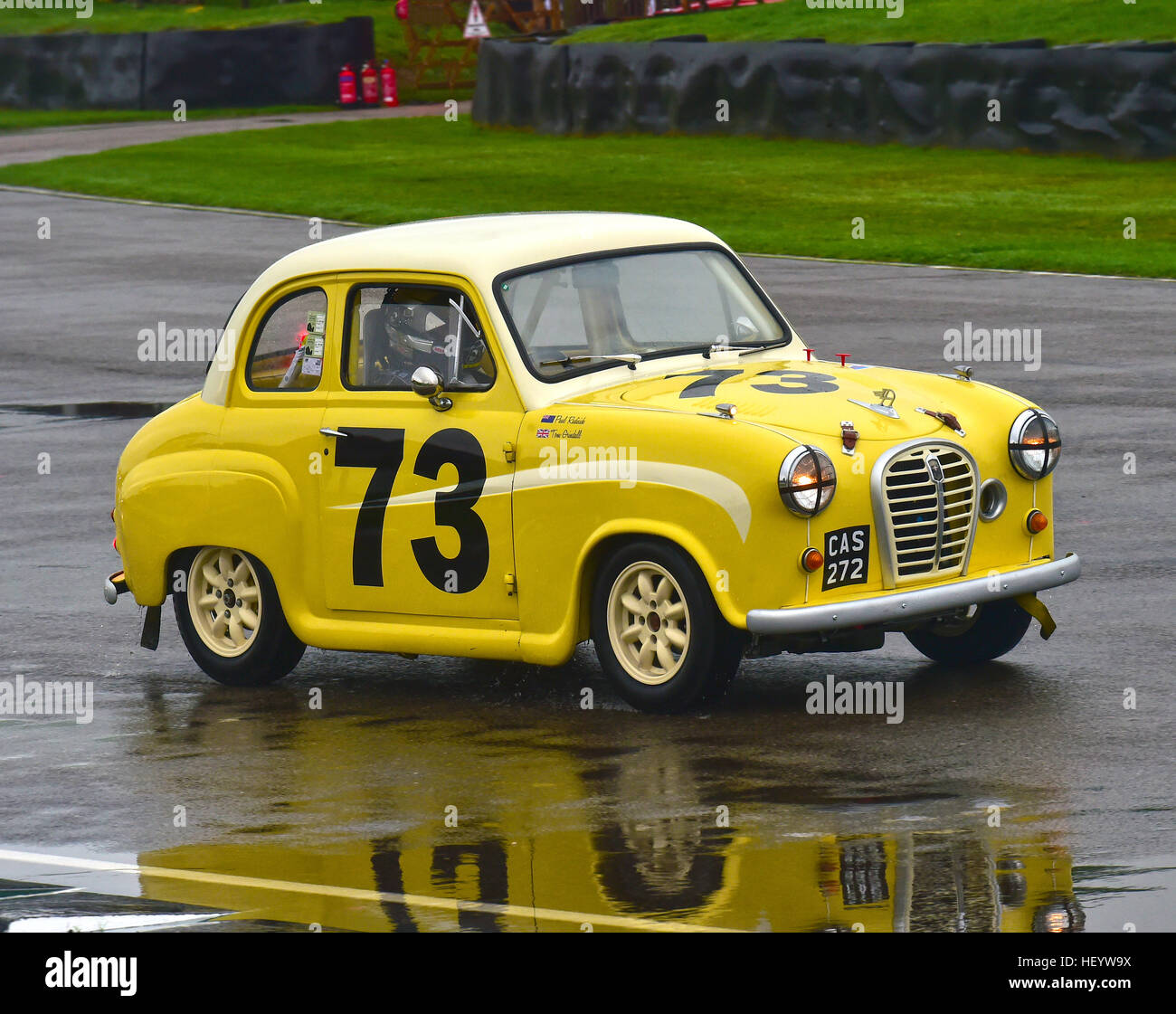 Paul Radisich, Julian Grindall, Austin A35, St Mary's Trophy, Goodwood ...