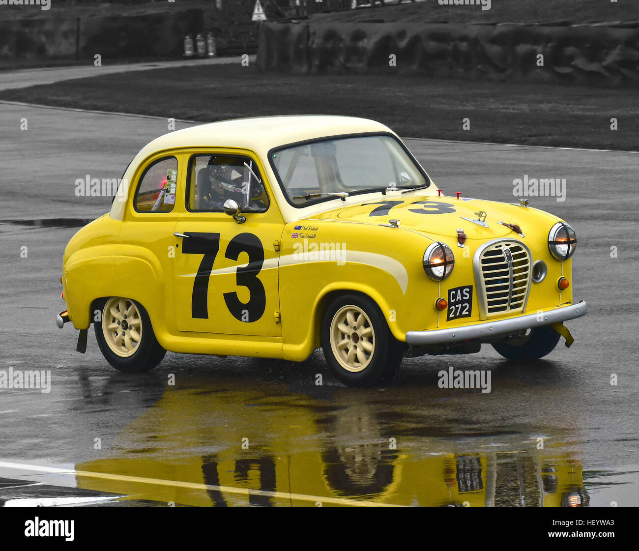 Paul Radisich, Julian Grindall, Austin A35, St Mary's Trophy, Goodwood ...