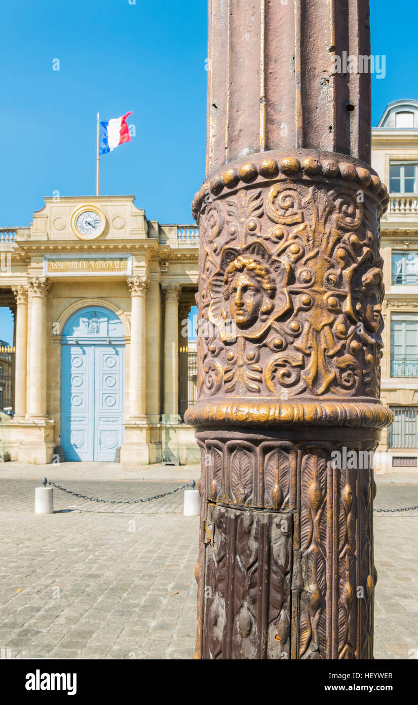 assemblee nationale, national assembly, outside view Stock Photo - Alamy