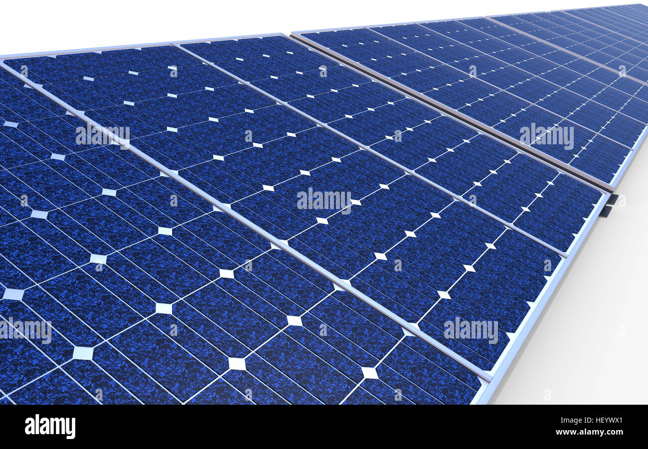 Solar Panel Isolated Stock Photo - Alamy