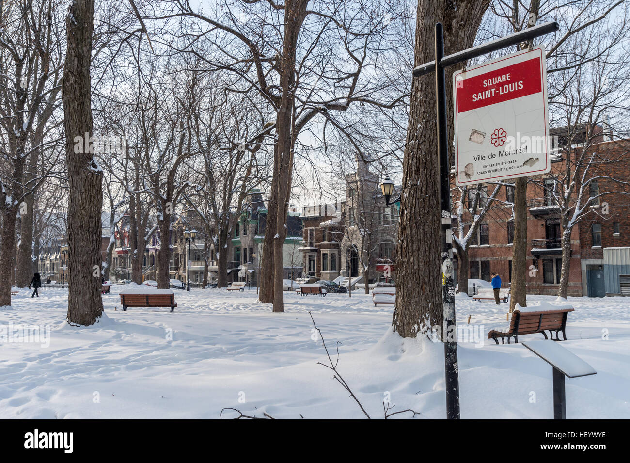 Saint louis square montreal hi-res stock photography and images - Alamy