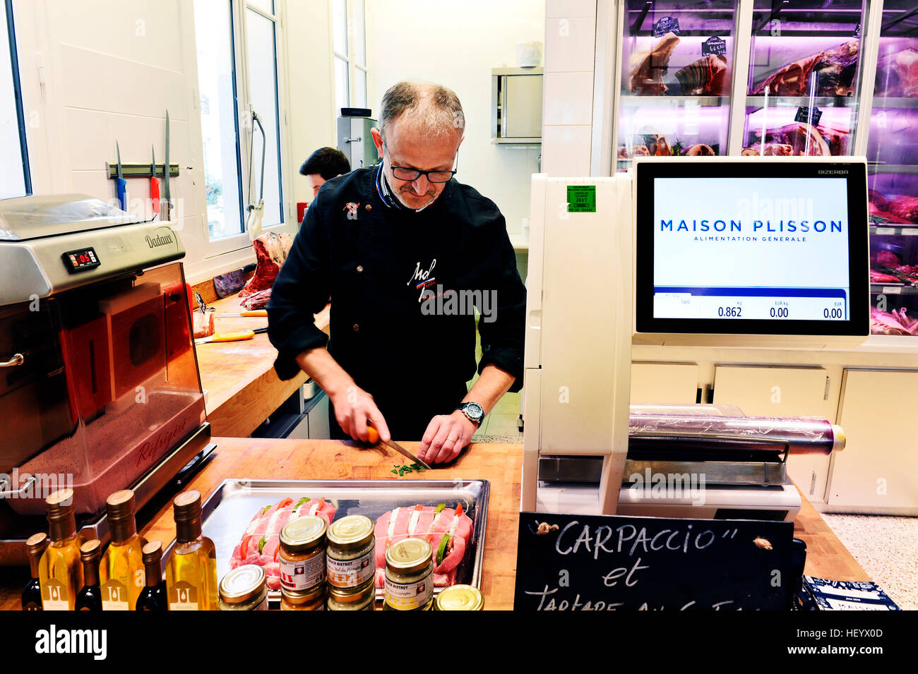 Maison Plisson, Paris 3th, France Stock Photo - Alamy