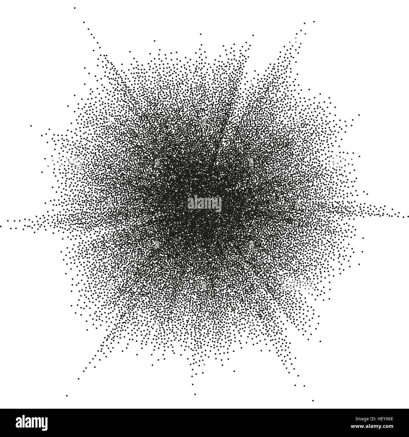 Concentric radial circle pattern Cut Out Stock Images & Pictures - Alamy