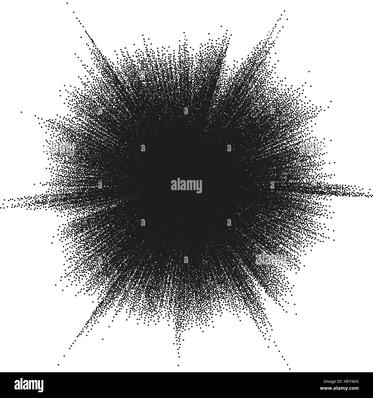 Burst frame isolated background Stock Vector Images - Alamy