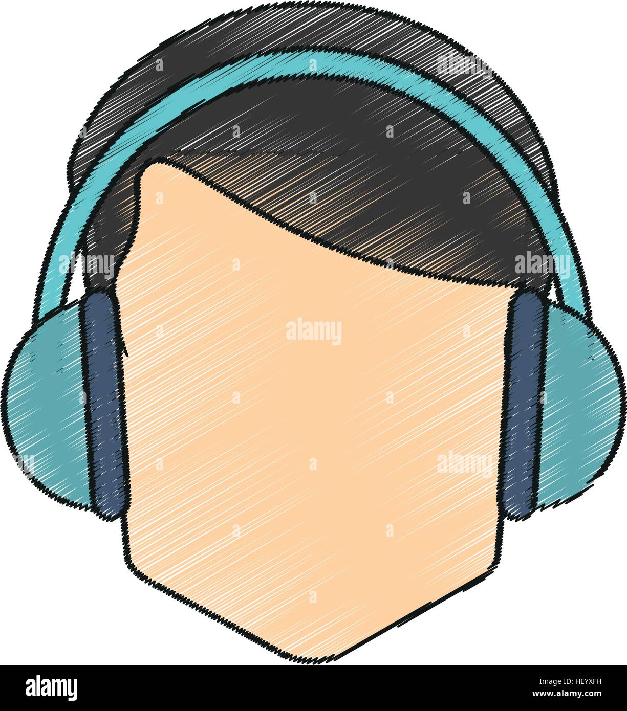 Isolated operator man design Stock Vector Image & Art - Alamy