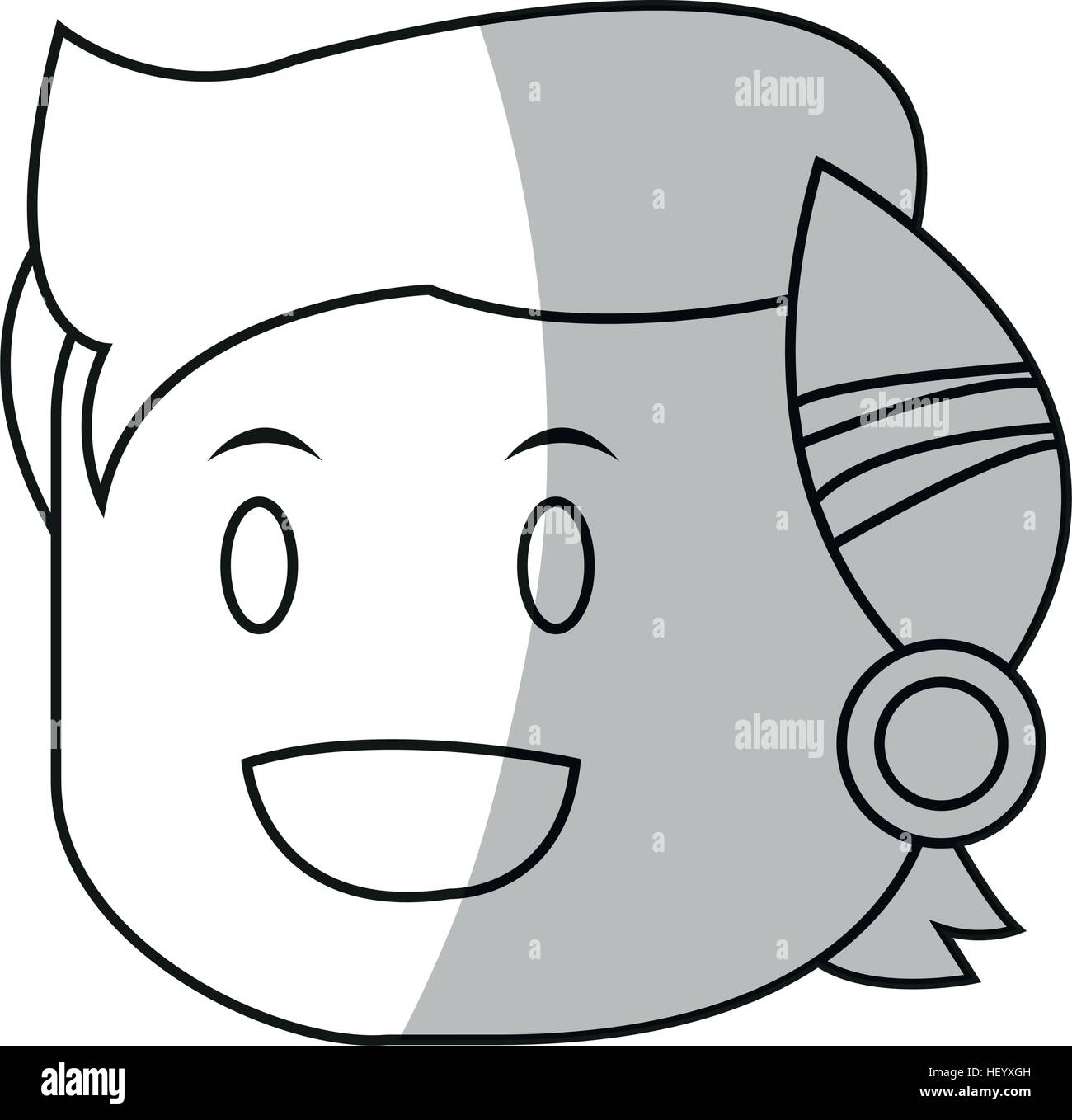 Isolated kid cartoon design Stock Vector Image & Art - Alamy