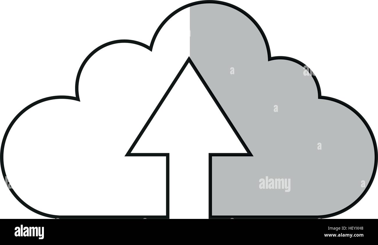 Isolated cloud computing design Stock Vector Image & Art - Alamy