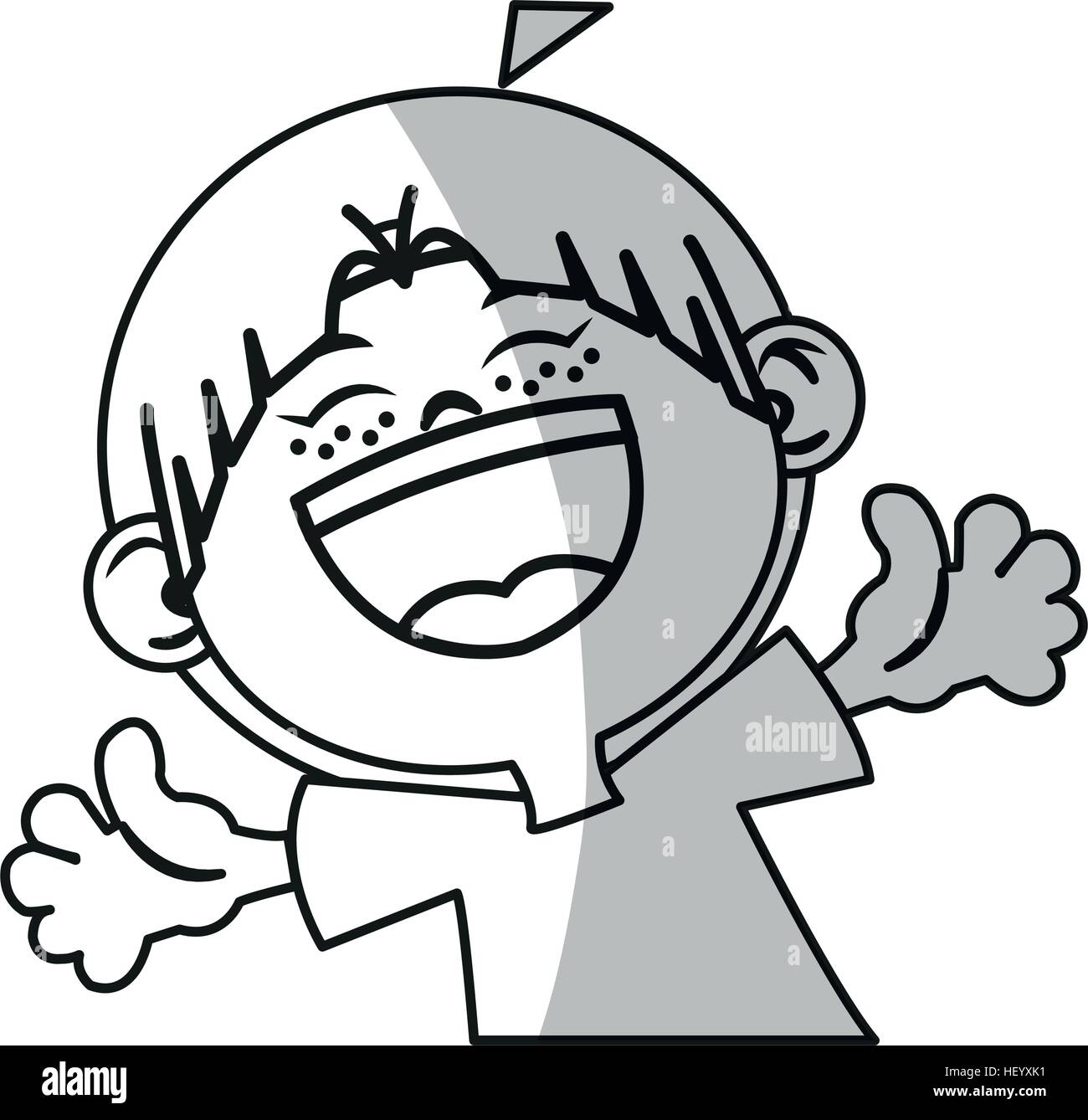 Isolated kid cartoon design Stock Vector Image & Art - Alamy