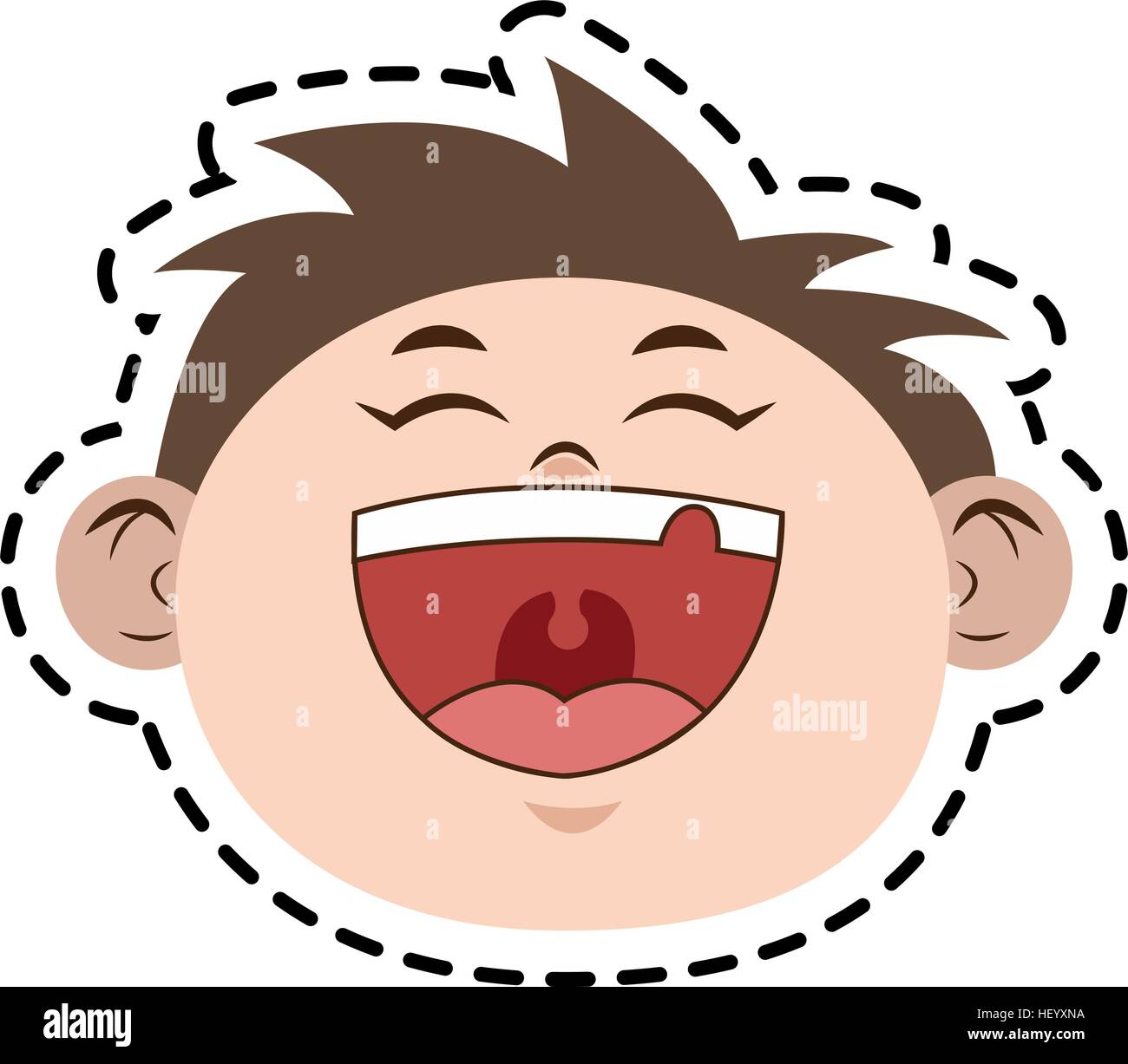 Isolated kid cartoon design Stock Vector Image & Art - Alamy