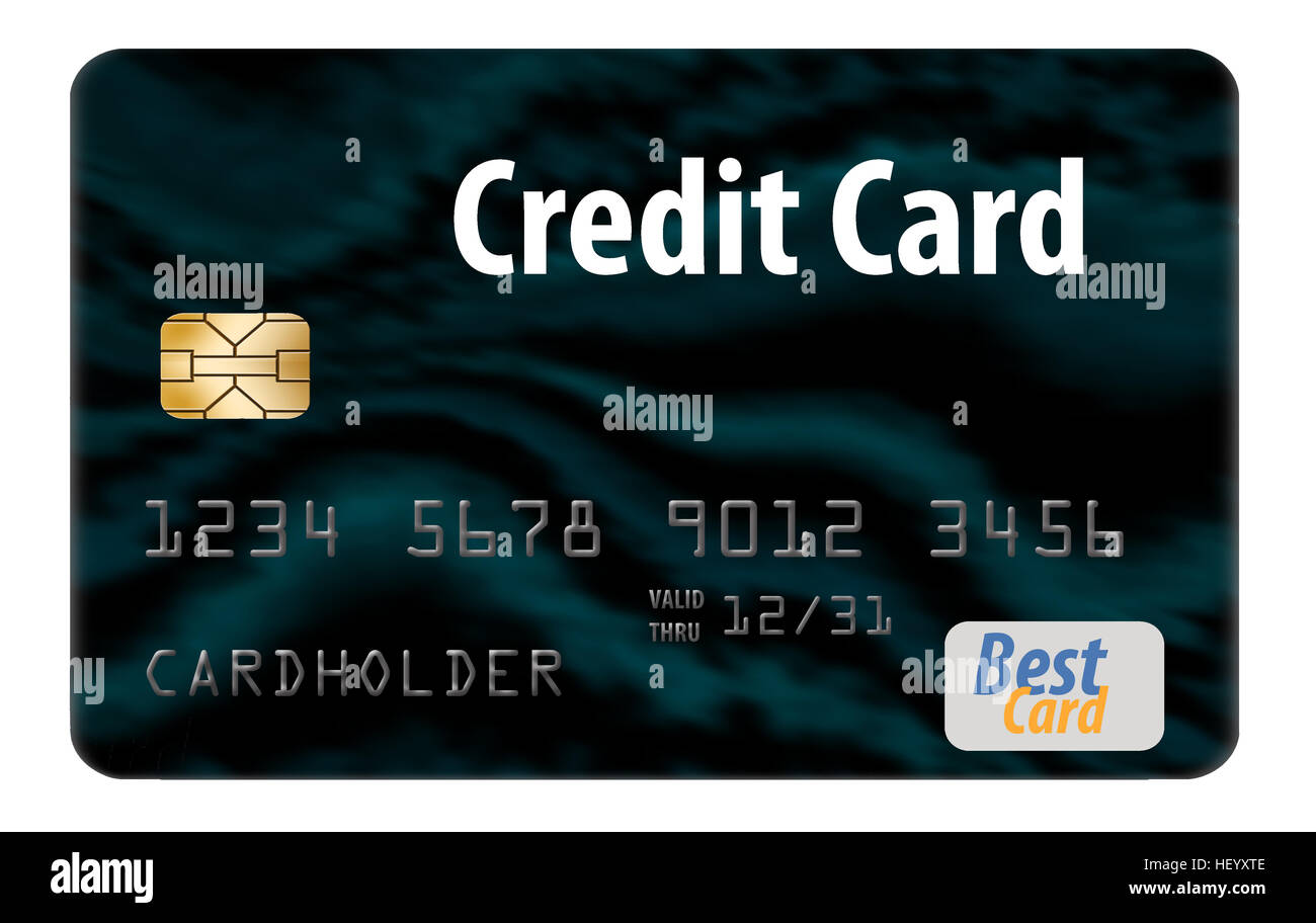 This is a generic, mock credit card isolated on white Stock Photo - Alamy