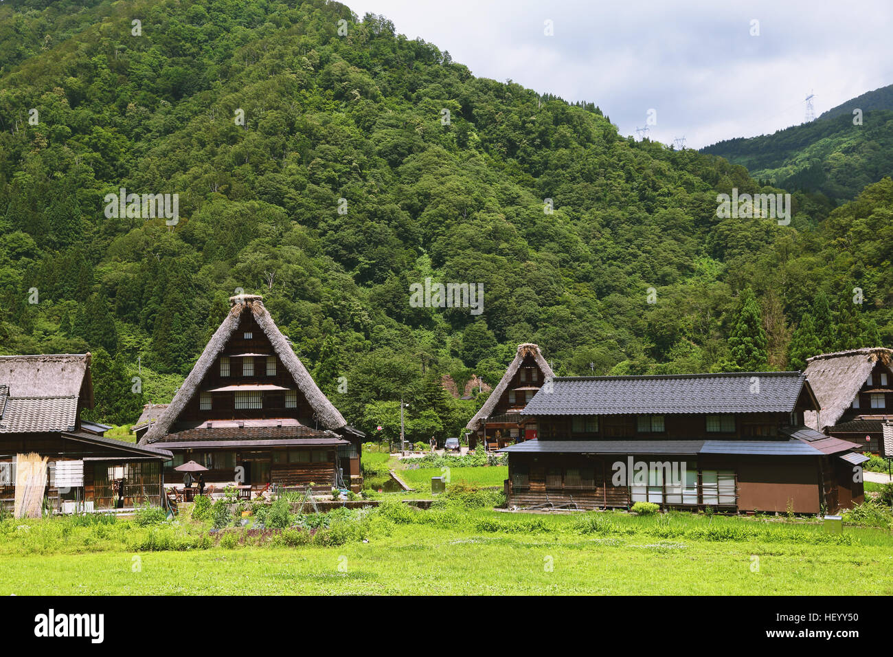 Traditional Japanese village in Gokayama, Toyama Prefecture, Japan ...