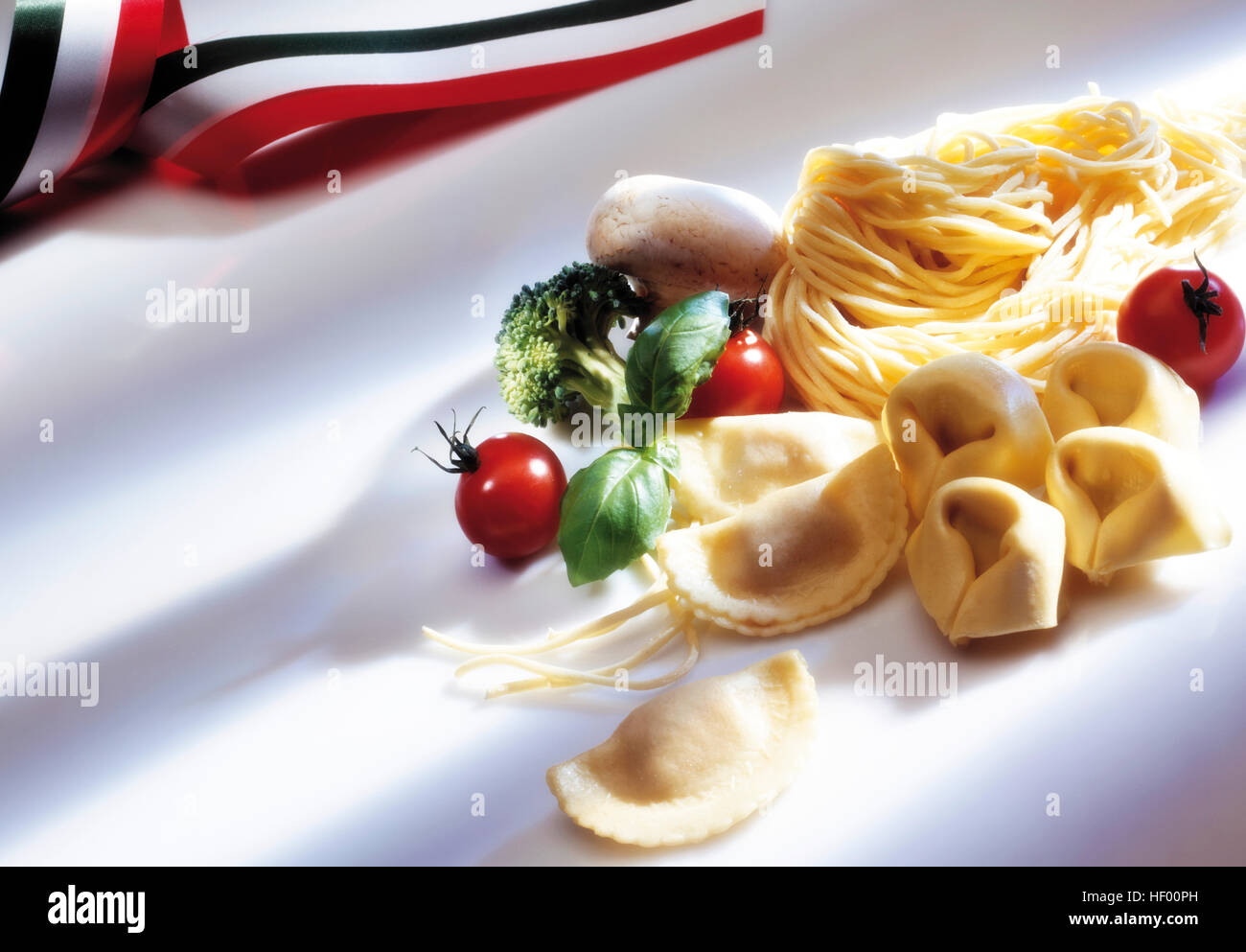 Italian colors food basil hi-res stock photography and images - Alamy