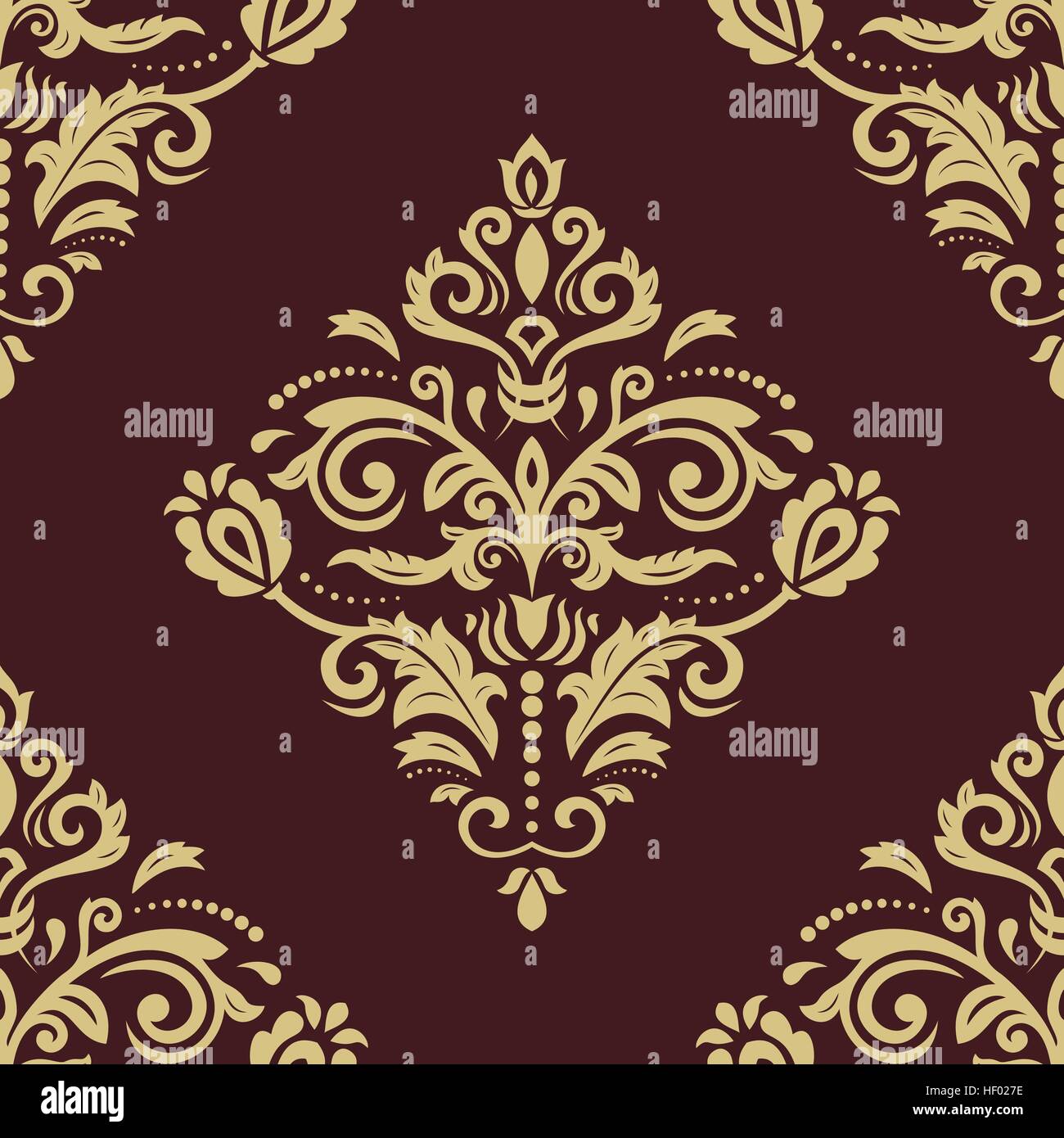 Seamless Vector Classic Pattern Stock Vector Image & Art - Alamy