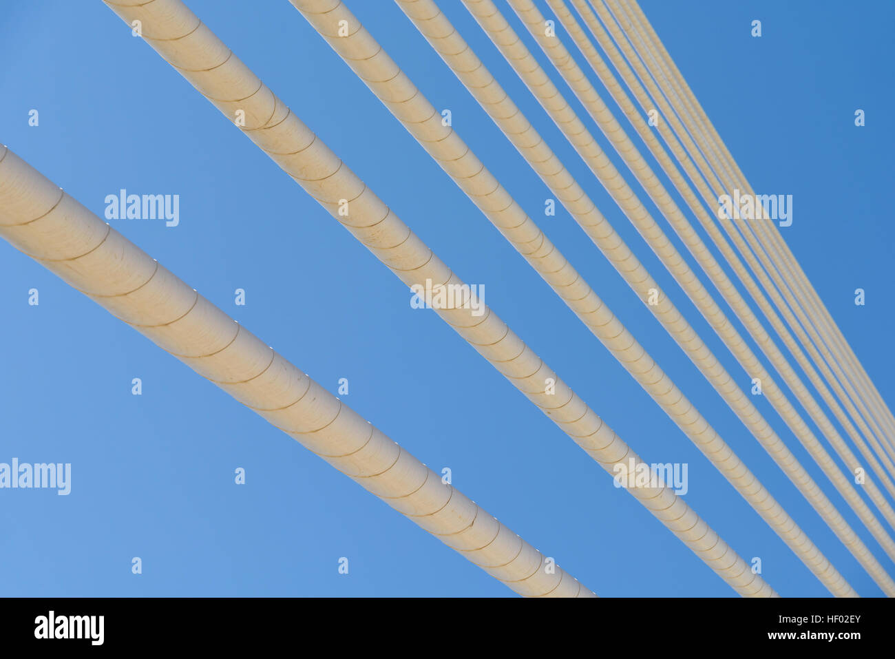 Bridge cables close up hi-res stock photography and images - Alamy