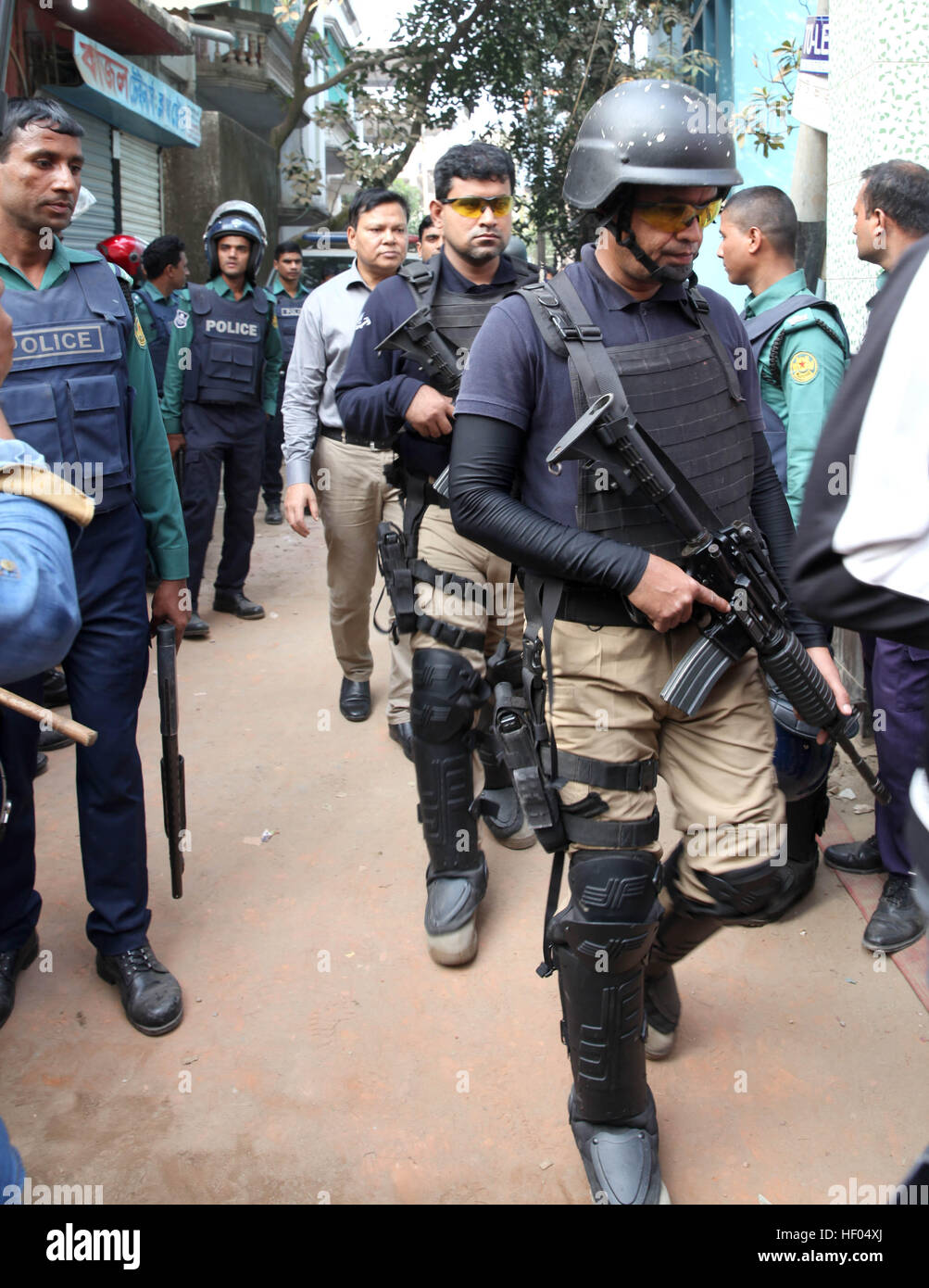 Dhaka, Bangladesh. 24th Dec, 2016. Members of the Bangladeshi Special ...