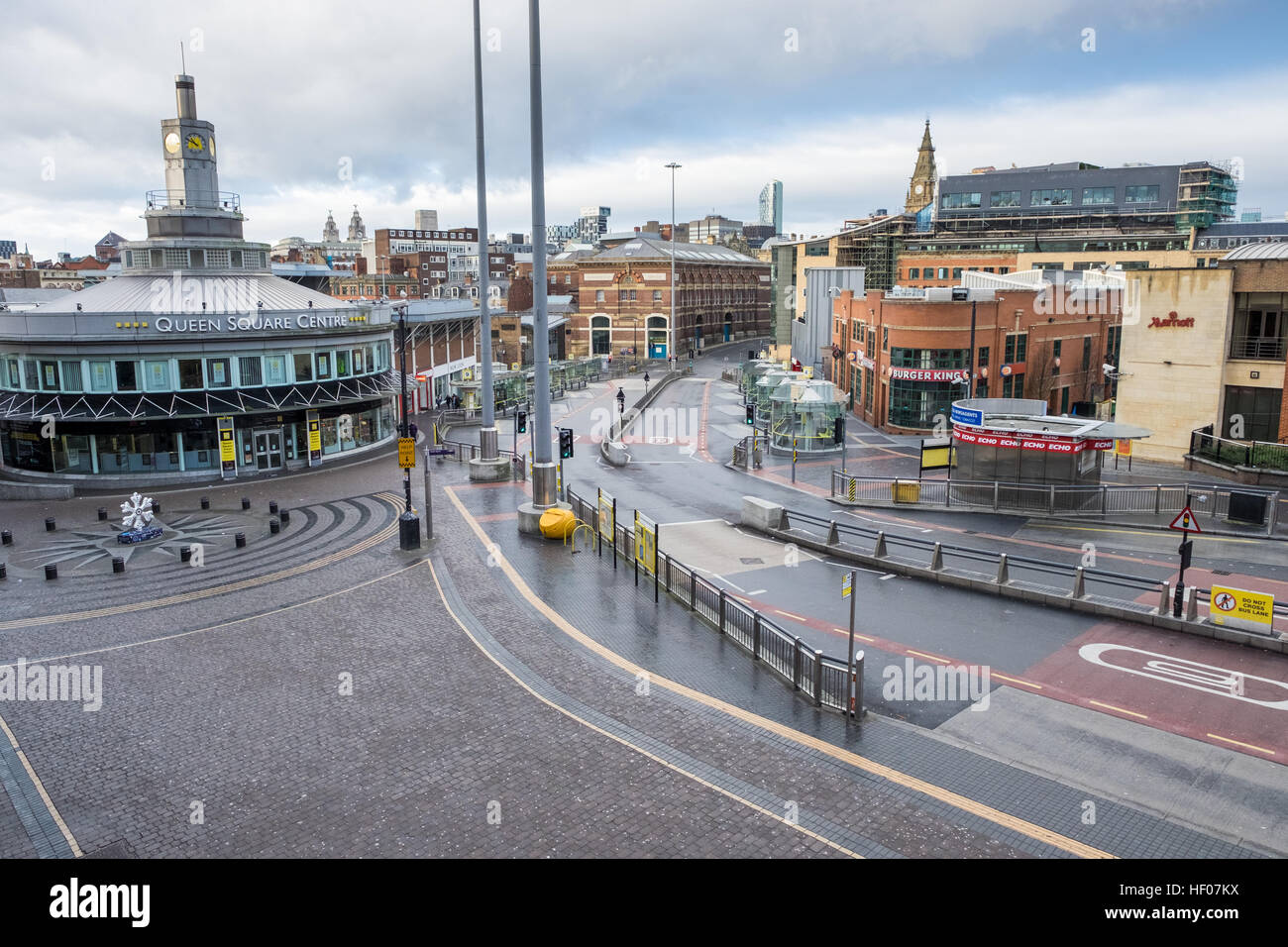 Queen Square Bus Liverpool High Resolution Stock Photography and Images ...