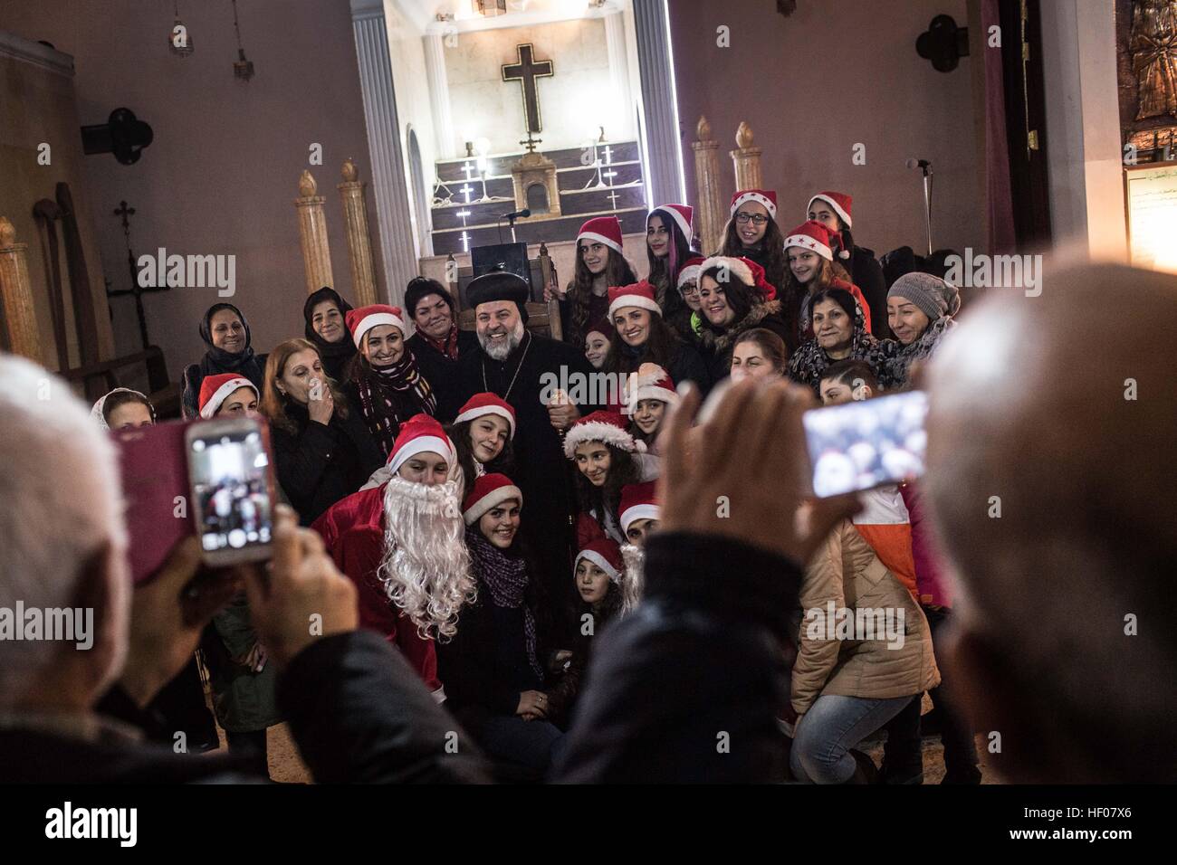 Syrian orthodox christmas mass hi-res stock photography and images - Alamy