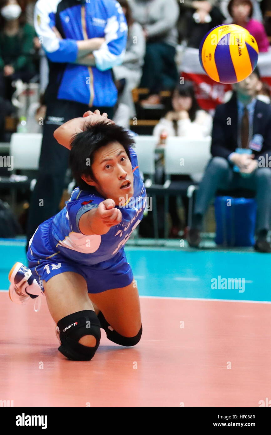Tokyo, Japan. 25th Dec, 2016. Yuji Suzuki () Volleyball : All Japan Men ...