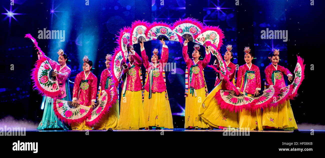 Los Angeles, California, USA. 24th Dec, 2016. The Kim Eung Hwa Korean ...